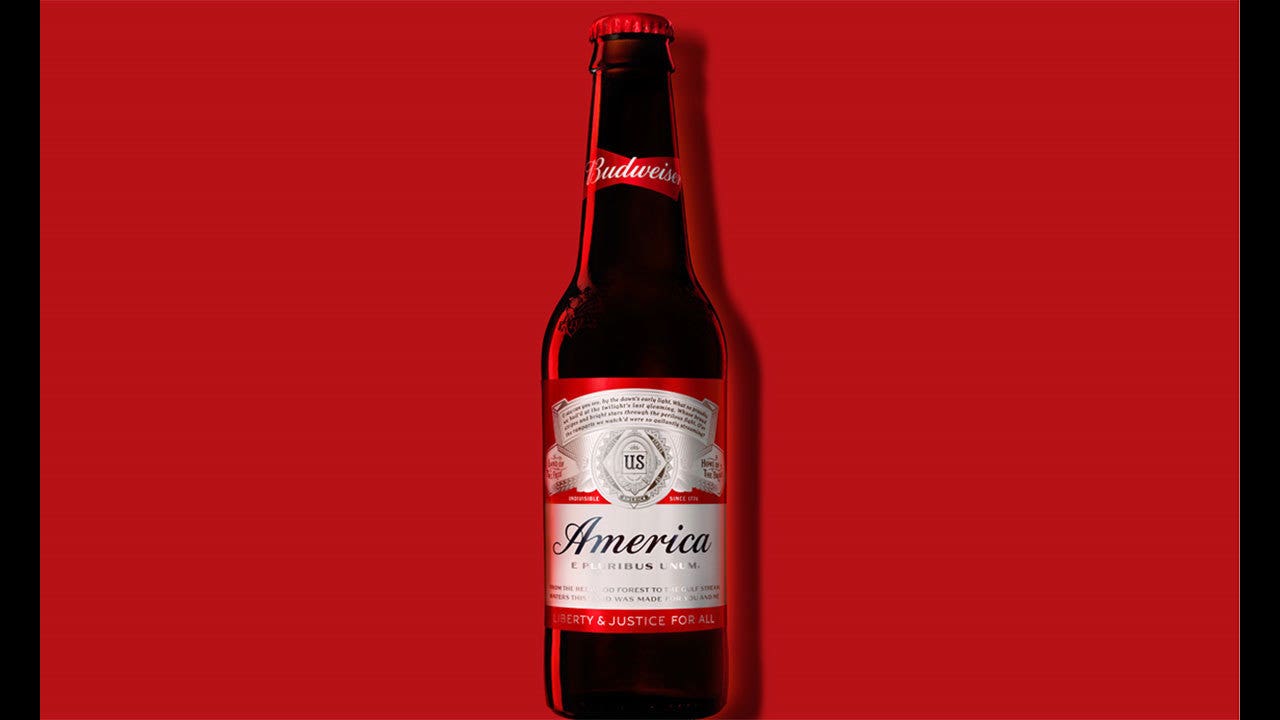 Budweiser becomes "America"