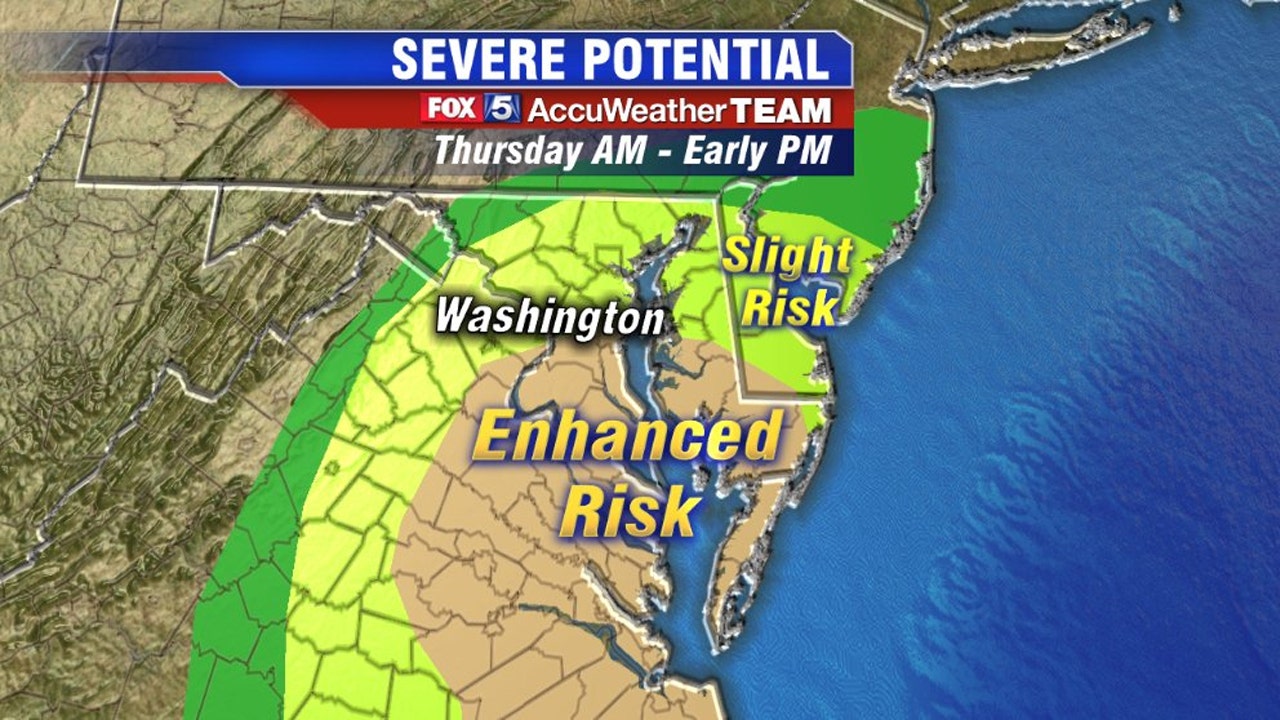 Strong storms bring heavy rain, severe weather warnings to DC area ...