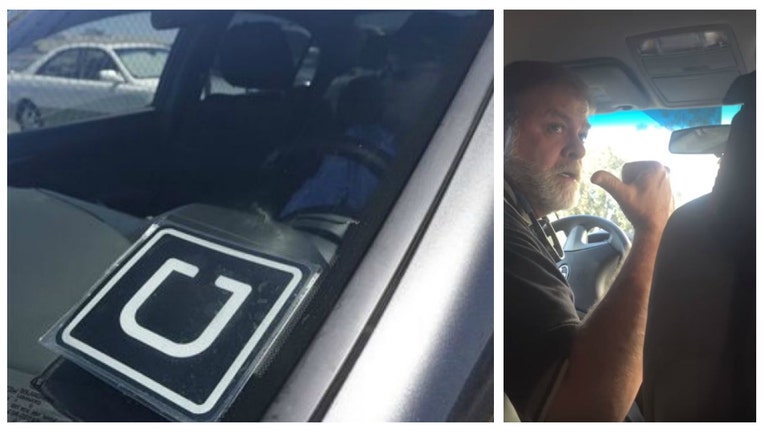 WATCH: Uber driver screams at woman who won't get out of his car | FOX 5 DC