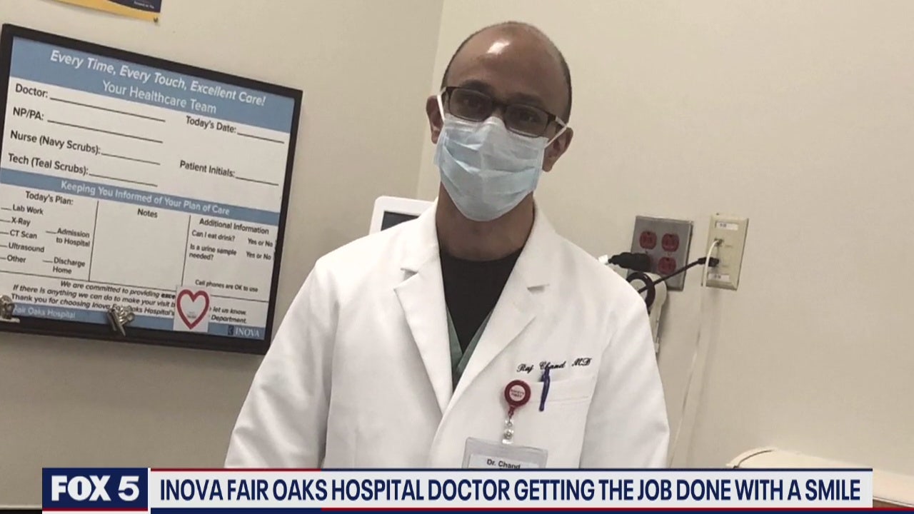 Inova Fair Oaks Hospital doctor gets the job done with a smile