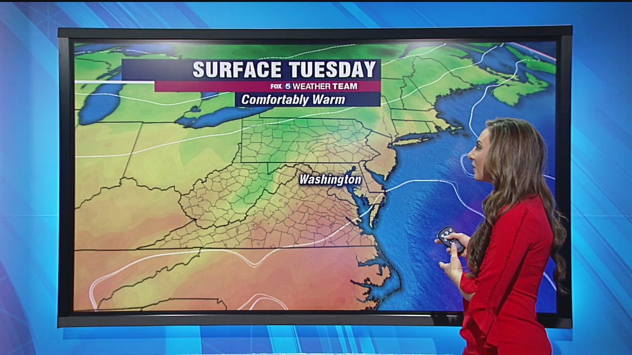 FOX 5 Weather forecast for Monday, October 5