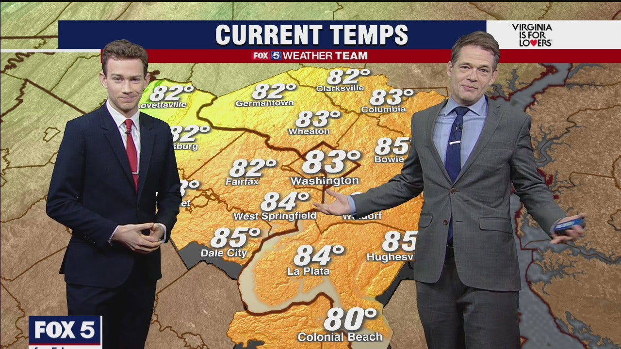FOX 5's Tucker Barnes introduces new meteorologist Matt Cappucci!