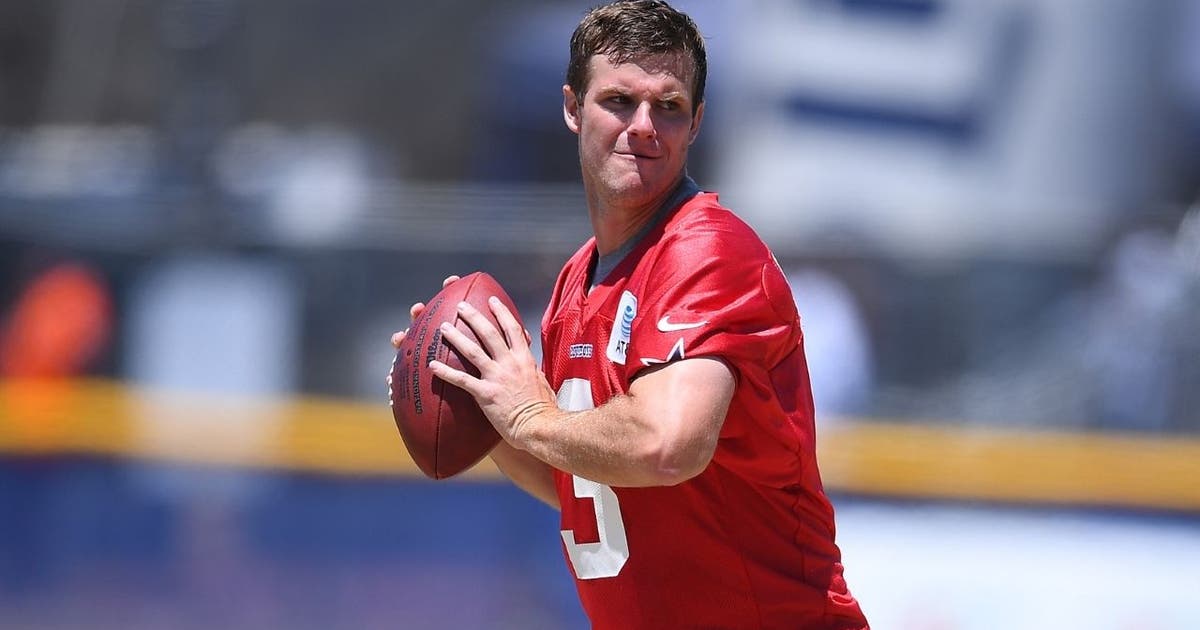 Garrett Gilbert to start as quarterback for WFT Tuesday night amid ...