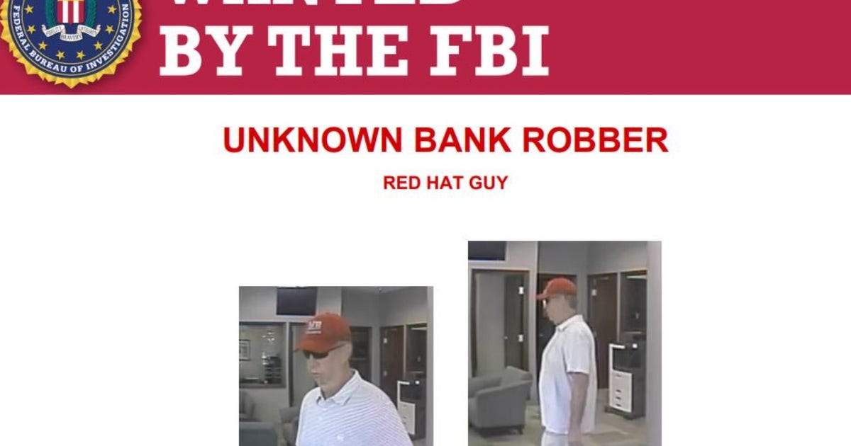 FBI joins search for Silver Spring bank robber known as 'Red Hat Guy ...