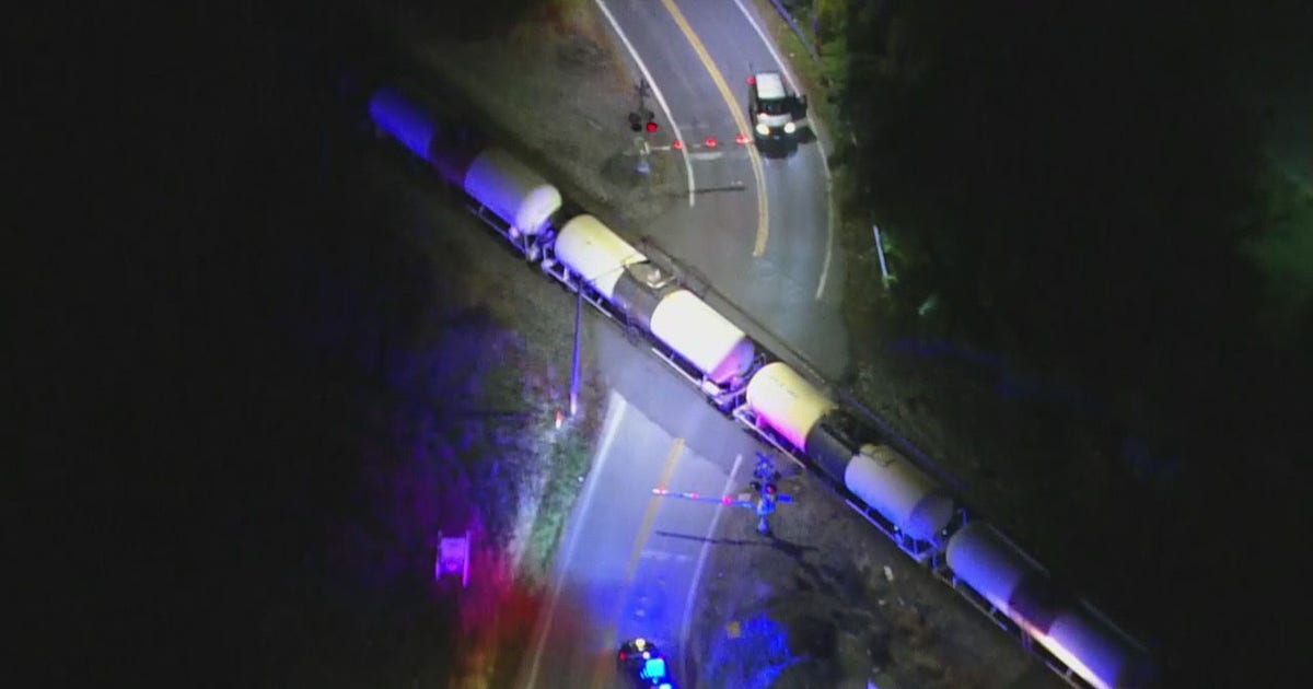 CSX freight train strikes vehicle on tracks outside Baltimore; some ...
