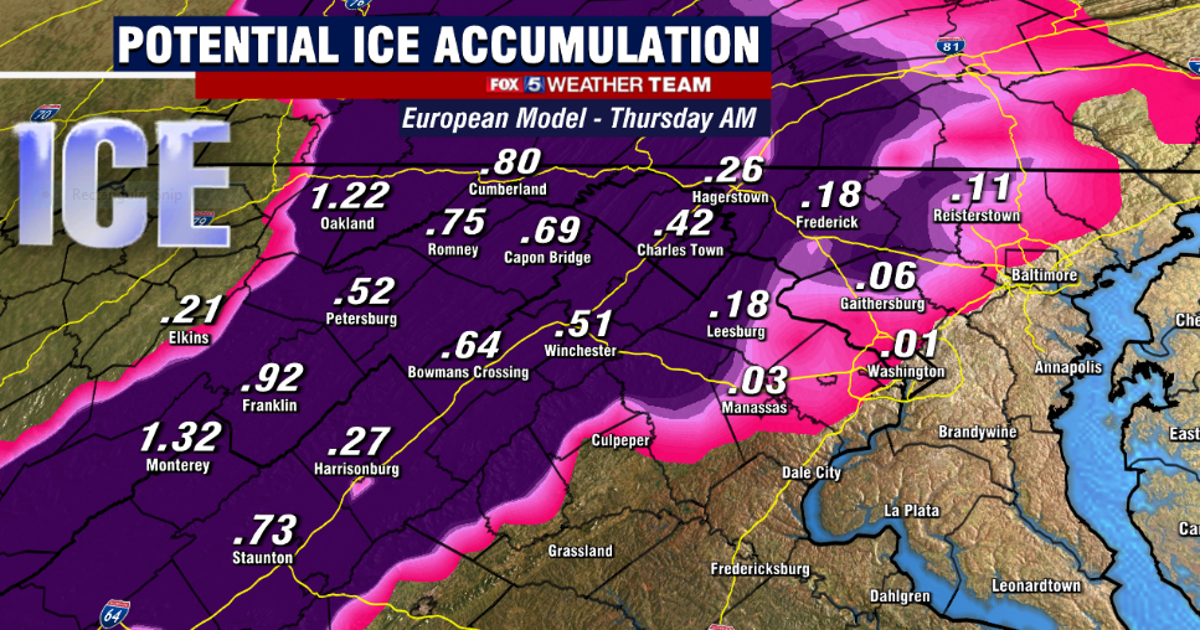 Virginia warns of wintry mix for NoVa drivers late Wednesday, early ...