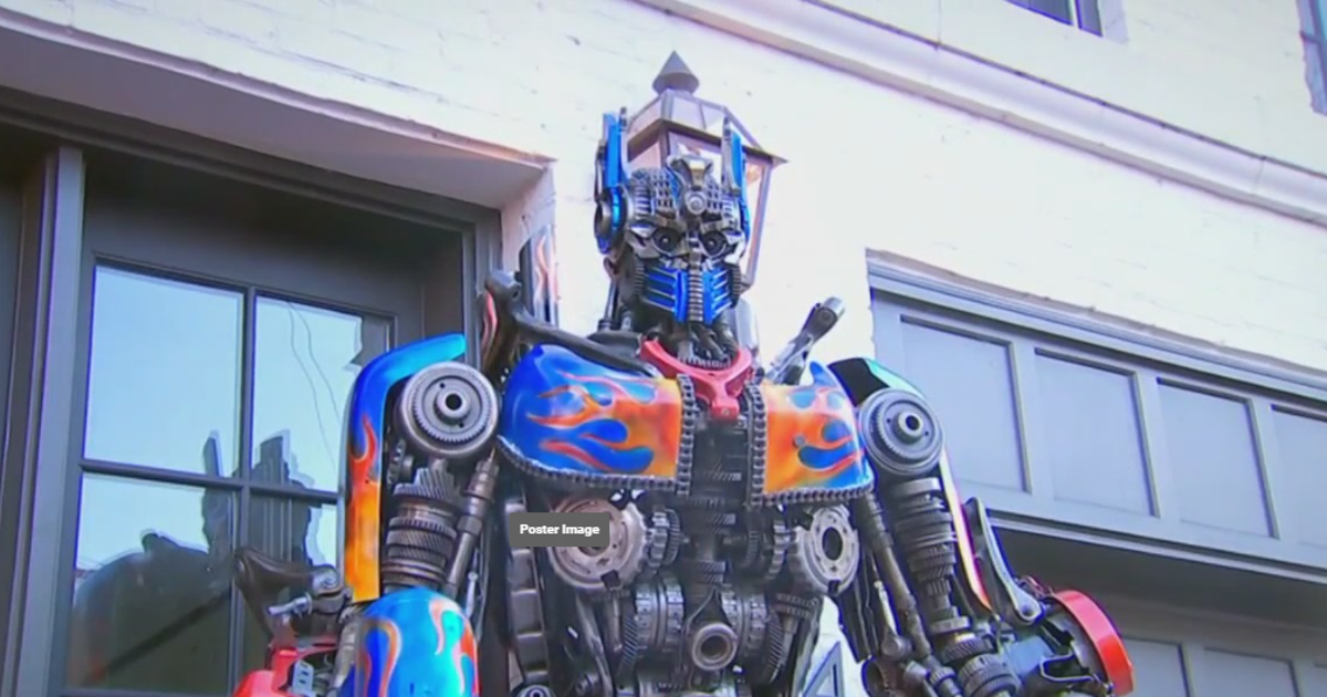 Georgetown resident fights to keep Transformer statues | FOX 5 DC