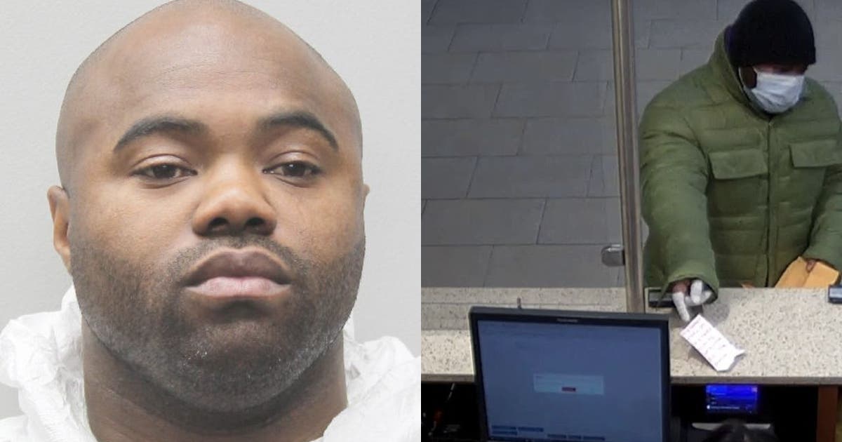 Bank robbery suspect arrested in Fairfax County, connected to multiple ...
