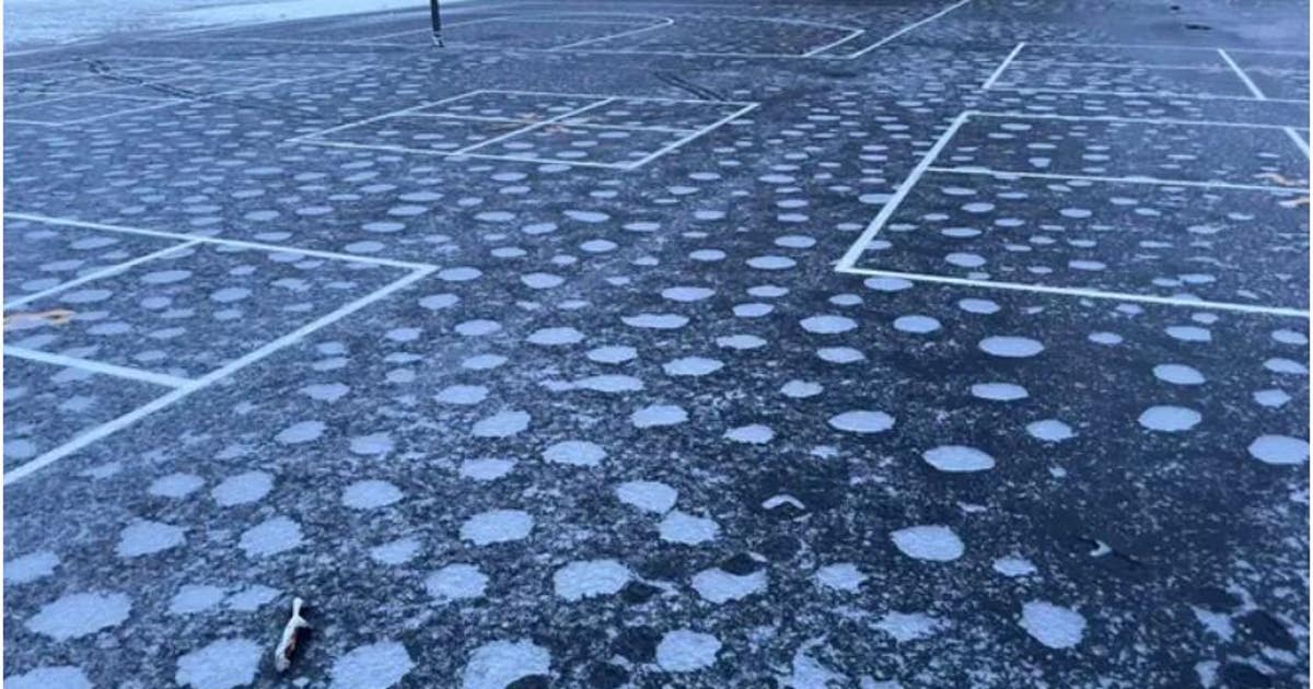 Polka dot surprise: 'Rare' pattern of air pockets pop up in Utah school ...