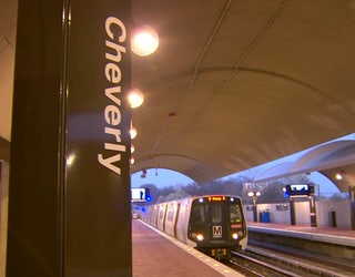 Cheverly Metro Station Washington Metro Orange Line
