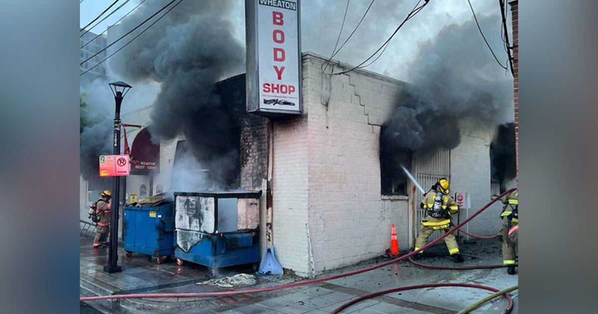 Fire at Wheaton auto body shop caused $1 million in damages ...
