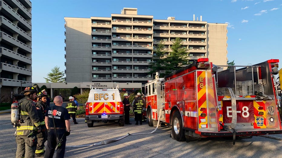 2-alarm fire at DC apartment building sends person to hospital with ...