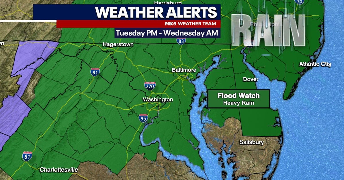 DC area expecting heavy rain, wind as 2 powerful winter storms eye ...