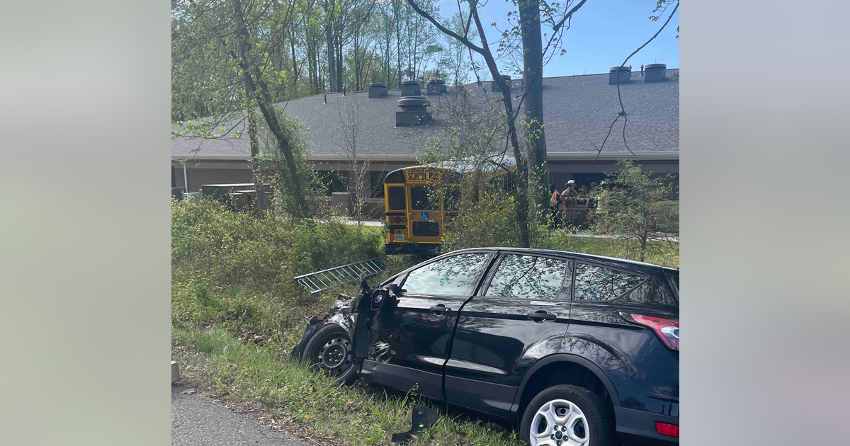 School bus crashes into building in Fairfax County collision | FOX 5 DC