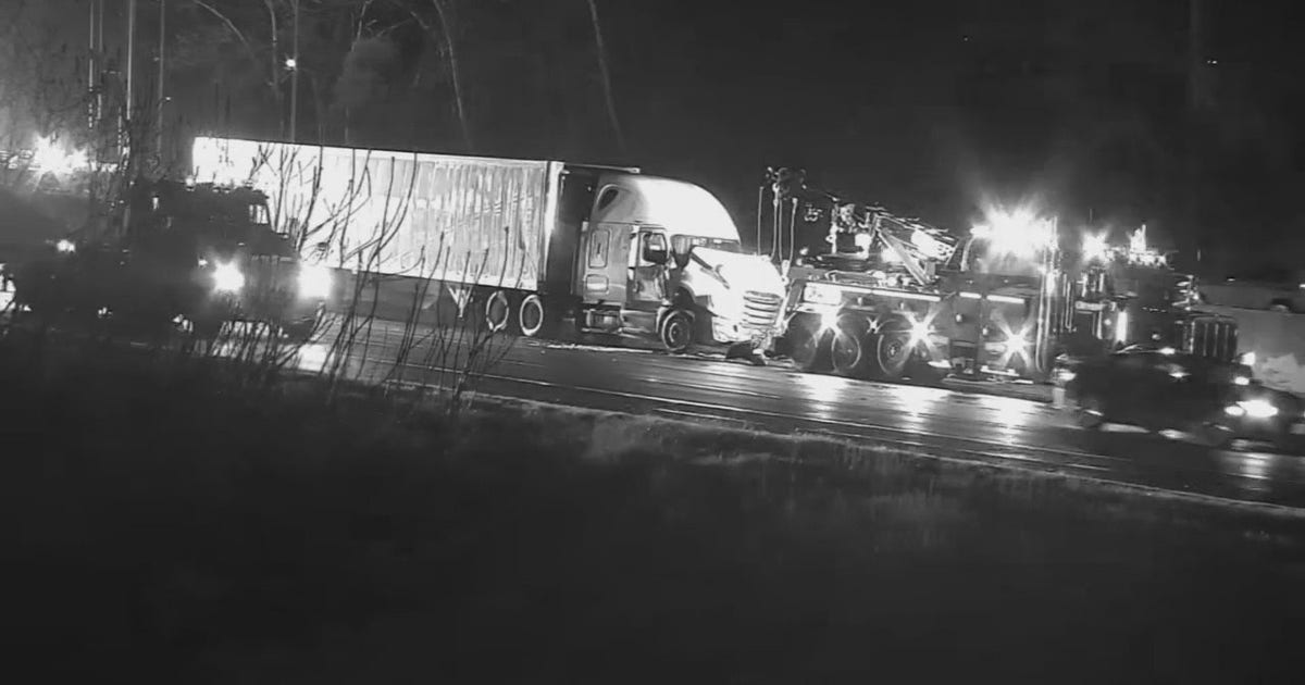 Tractor-trailer crash causes delays on I-495 in Montgomery County | FOX ...