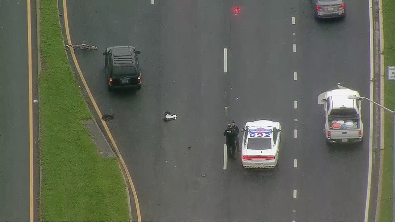 Bicyclist hurt after struck by vehicle in Gaithersburg | FOX 5 DC
