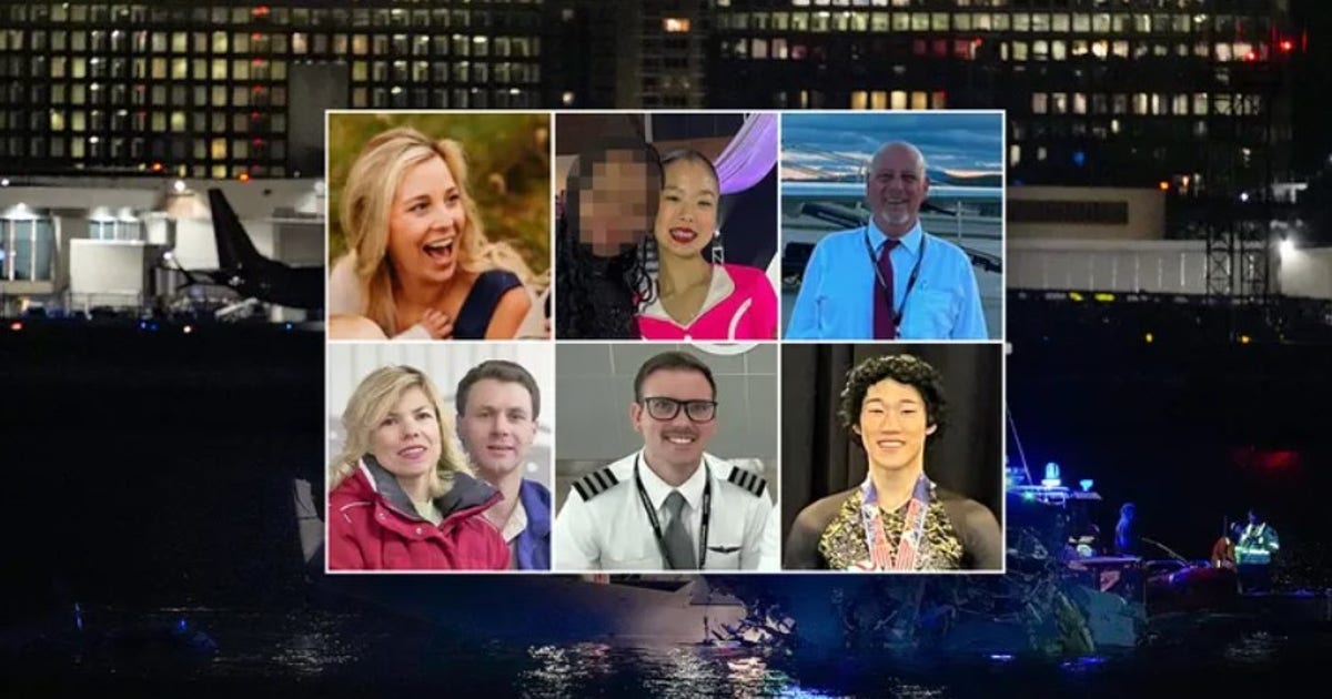 Who was on the plane that crashed in DC? What we know so far about the ...