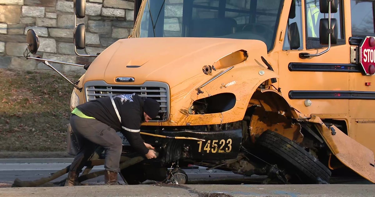 School bus crash in Montgomery County happened on icy roadway ...