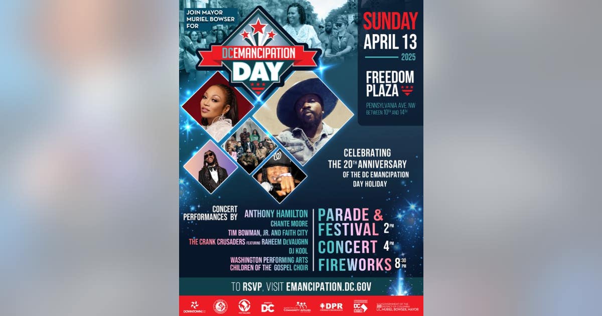 Celebrate the 20th anniversary of DC Emancipation Day | FOX 5 DC