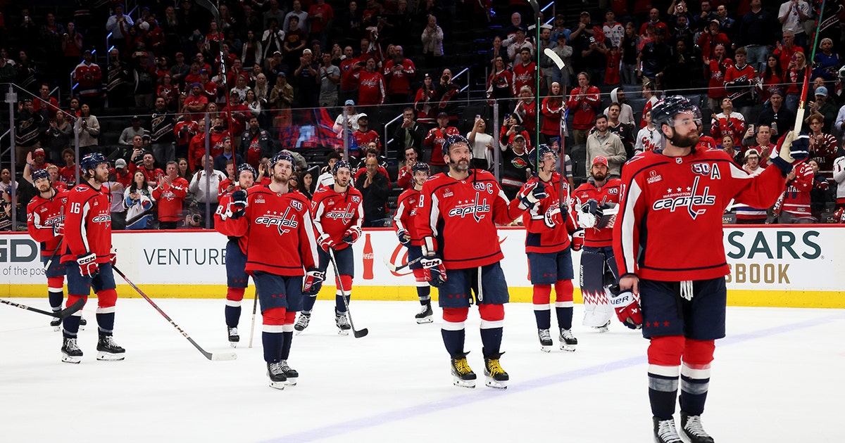 Washington Capitals eliminated as Hurricanes advance in NHL playoffs ...