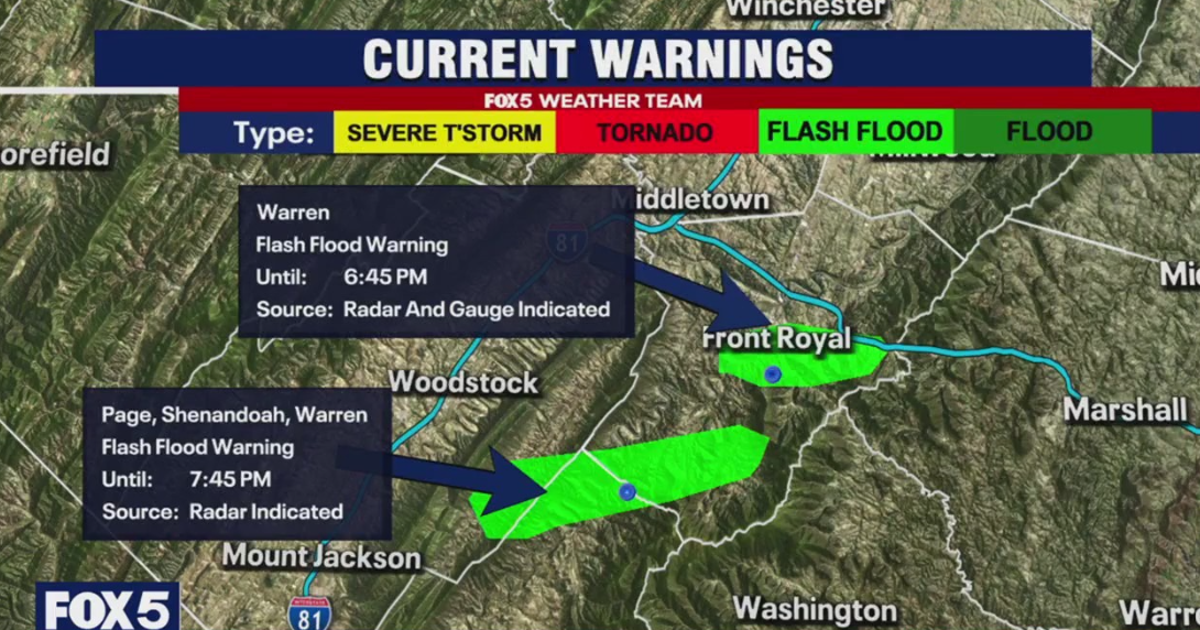 Severe weather in DC, Maryland, Virginia: Flash floods cause damage ...