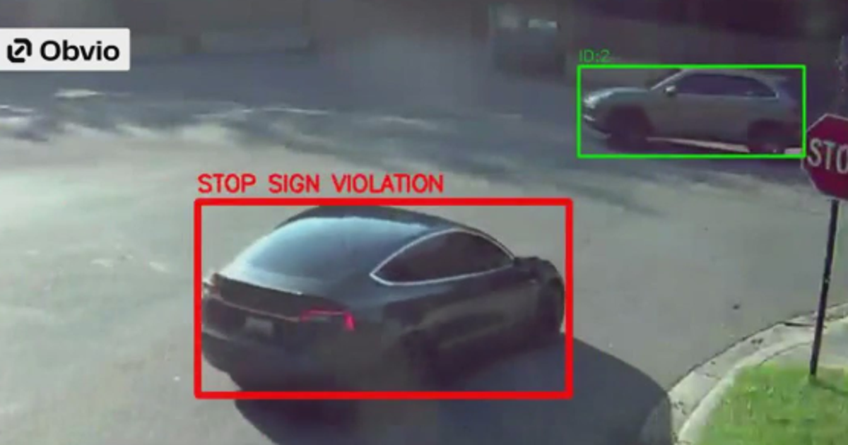 AI traffic cameras lead to drop in drivers running stop signs ...