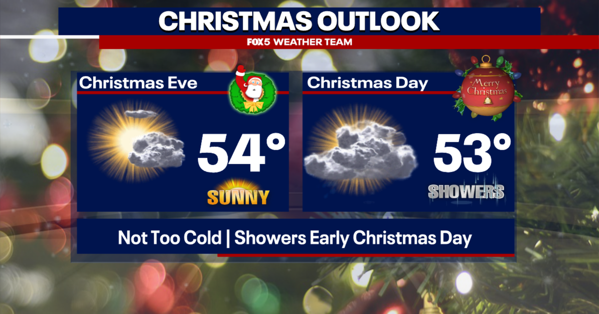 Christmas forecast: Wintry mix, ice possible by Friday in DC, Maryland ...