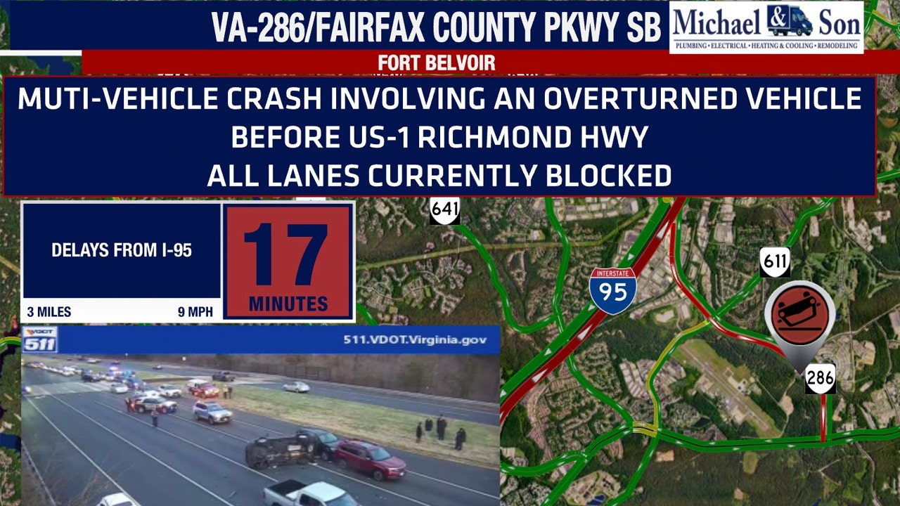 Multiple crashes slow morning commute across DMV | FOX 5 DC