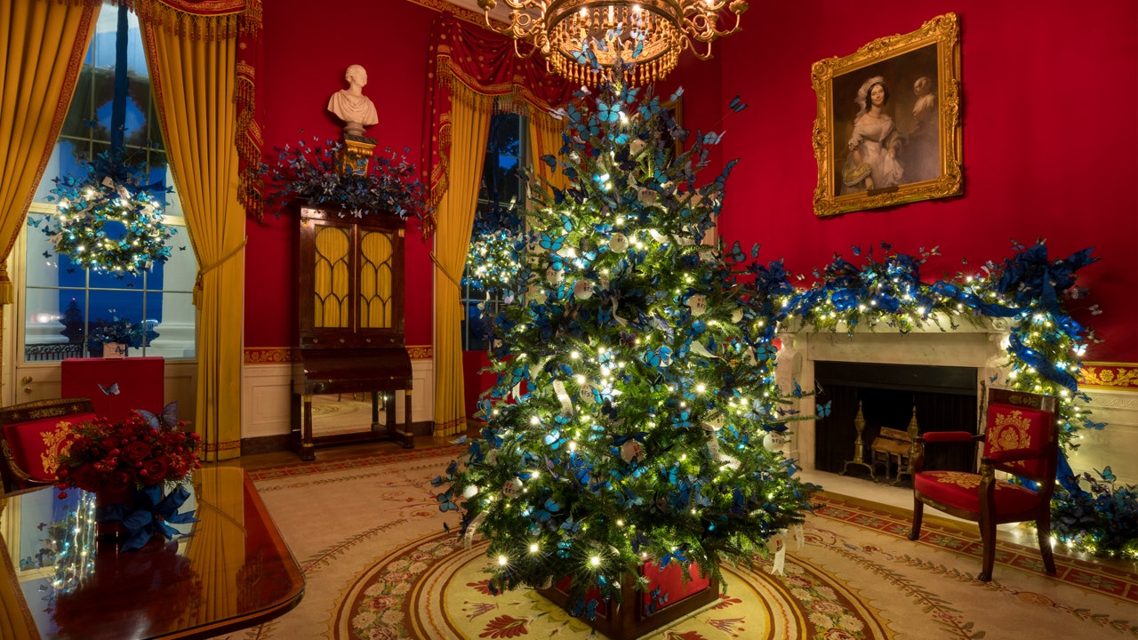 White House Christmas 2025 decorations: First lady reveals 'Home Is ...