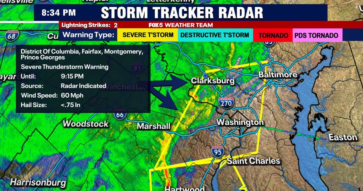 Severe storms trigger tornado warnings, thunderstorm watches and ...
