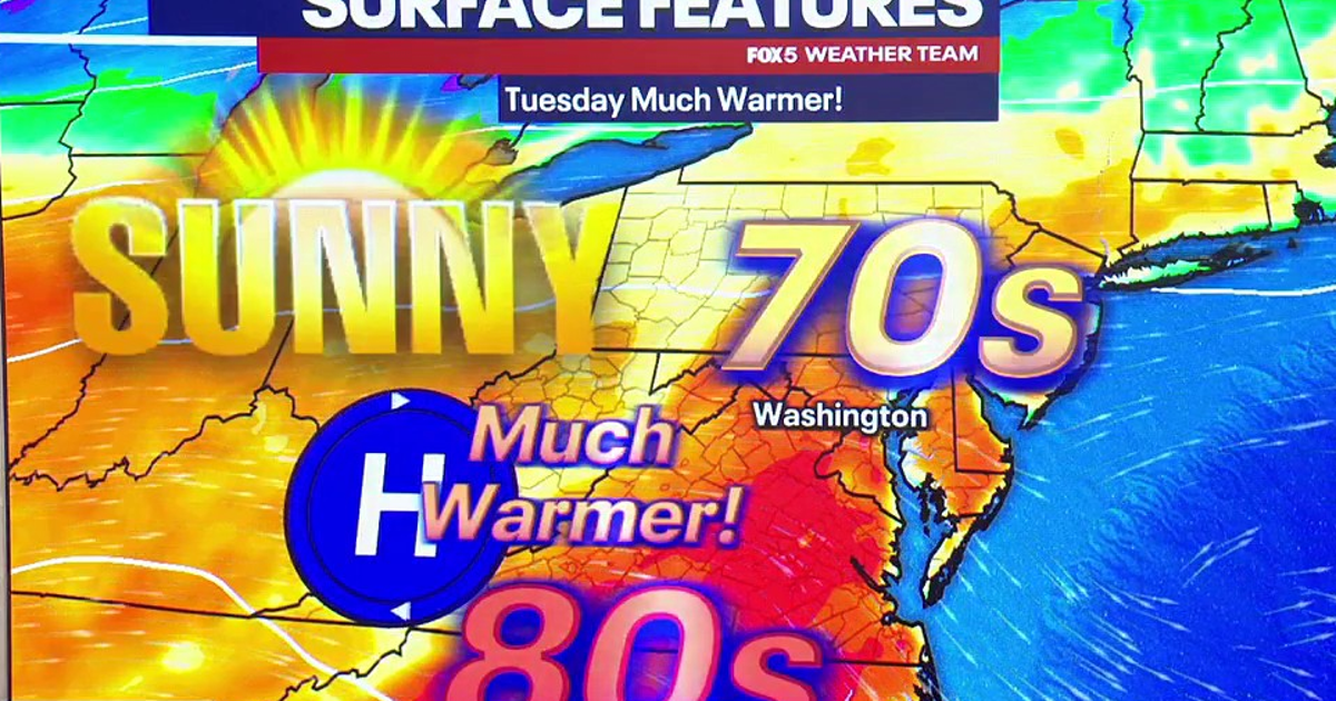 DC weather: 80-degree days expected this week | FOX 5 DC