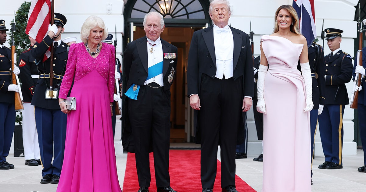 King Charles III attends State Dinner at White House after addressing ...