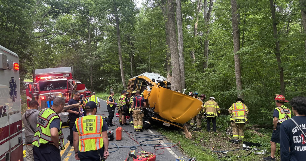 School bus crashes near elementary school in Frederick Co. | FOX 5 DC