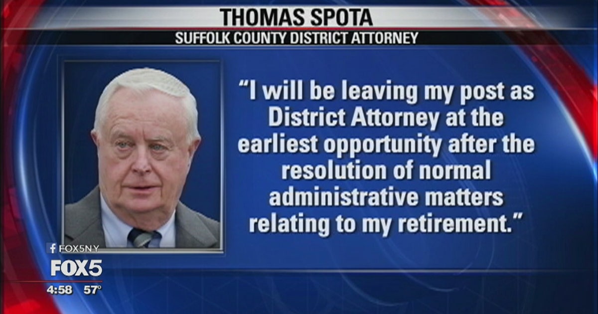 Under indictment, Suffolk DA Thomas Spota to retire | FOX 5 New York