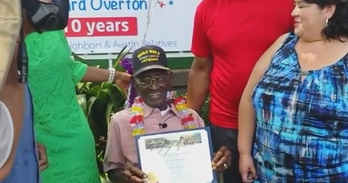 Austin's Richard Overton, nation's oldest Veteran, celebrates 110th ...