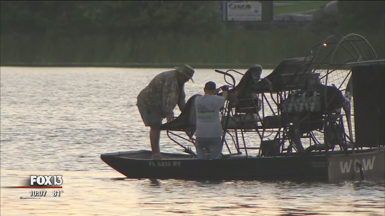 Alligator scene 911 caller: 'I got a dead body over here in the lake'