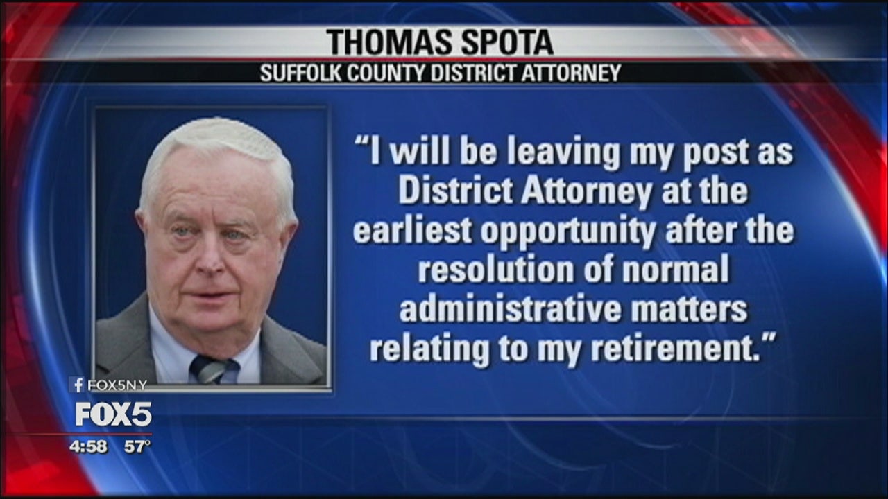 Under indictment, Suffolk DA Thomas Spota to retire | FOX 5 New York