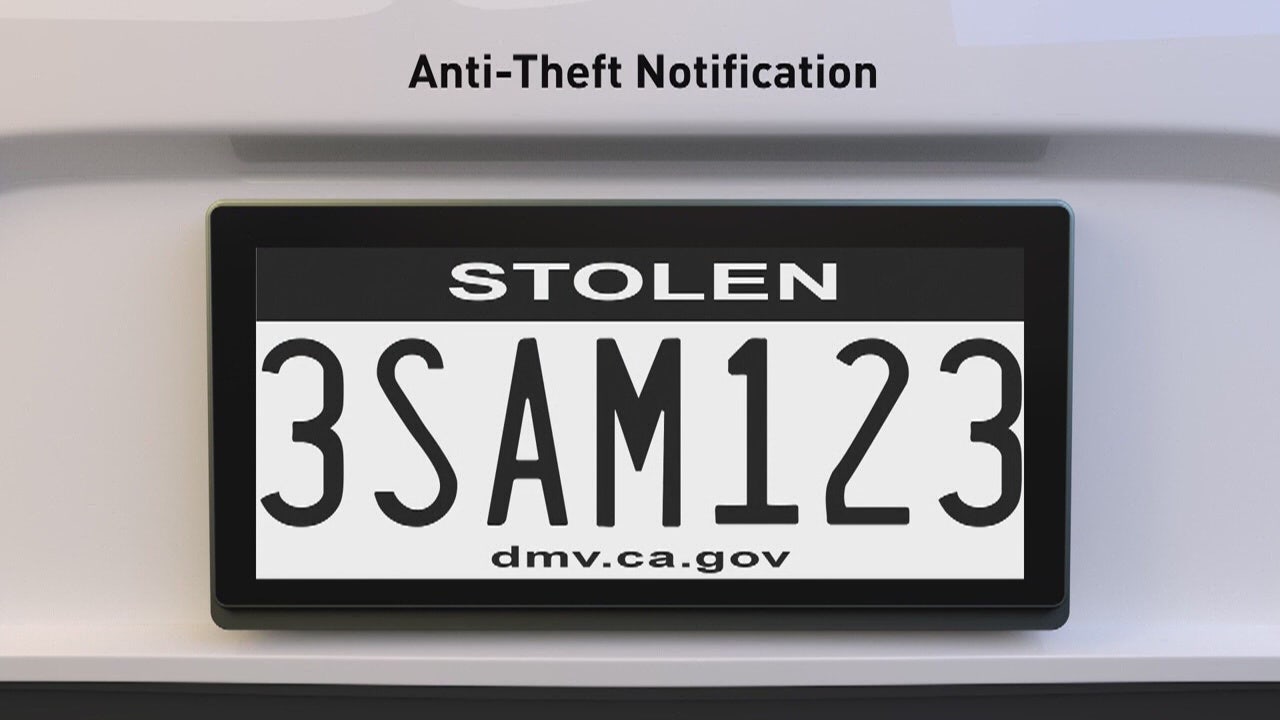 California rolls out digital license plates | FOX 5 New York