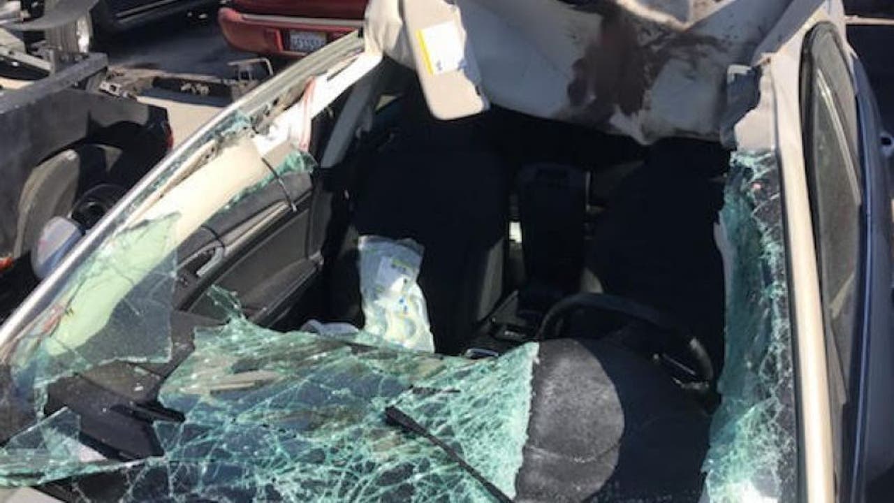 Runaway tire bounces over median, critically injures driver of oncoming ...