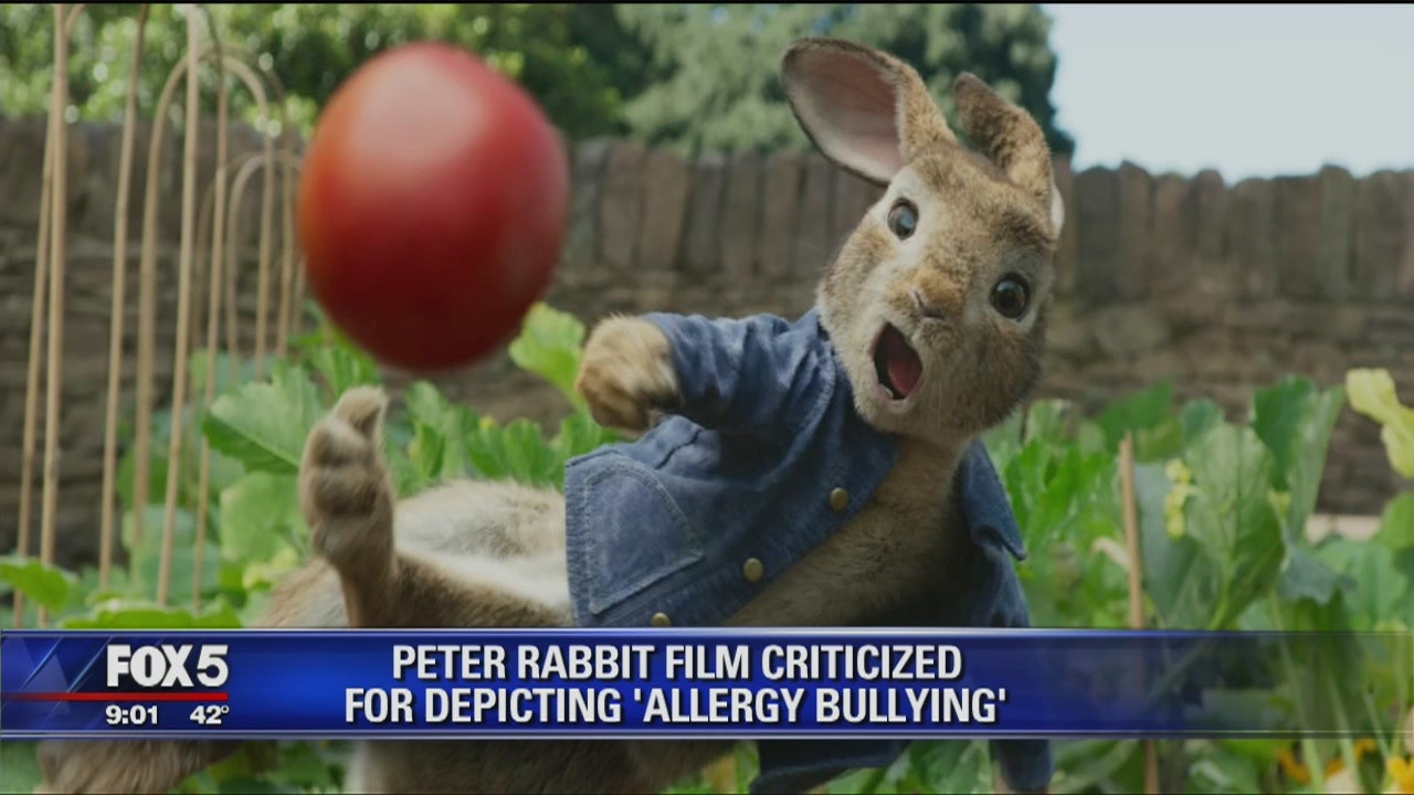 'Peter Rabbit' team apologizes for making light of allergies | FOX 5 ...