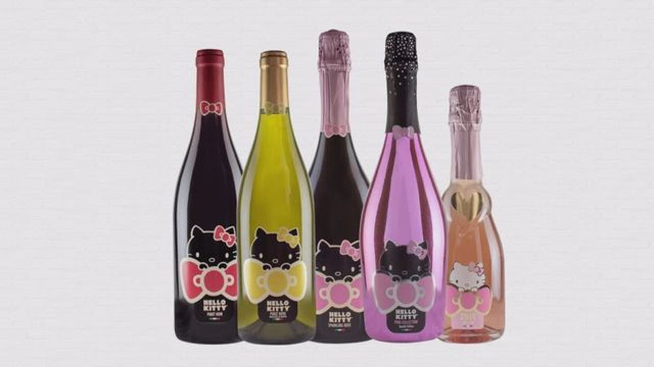 Hello Kitty wine is now available, collection features five different ...