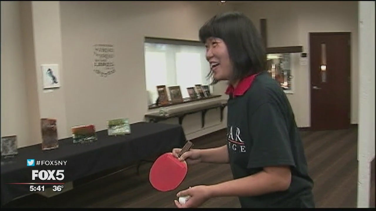 Table tennis Olympian coaching at NJ college | FOX 5 New York