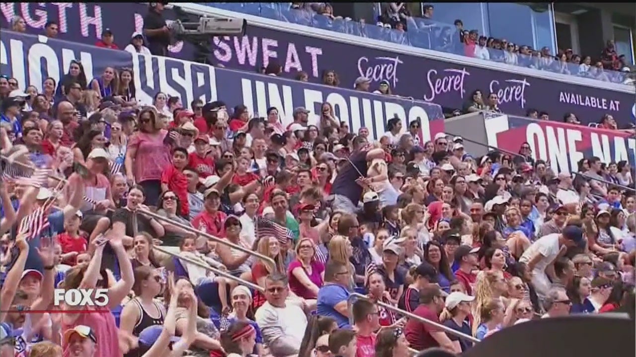 USWNT superfans cheer on their heroes at Red Bull Arena