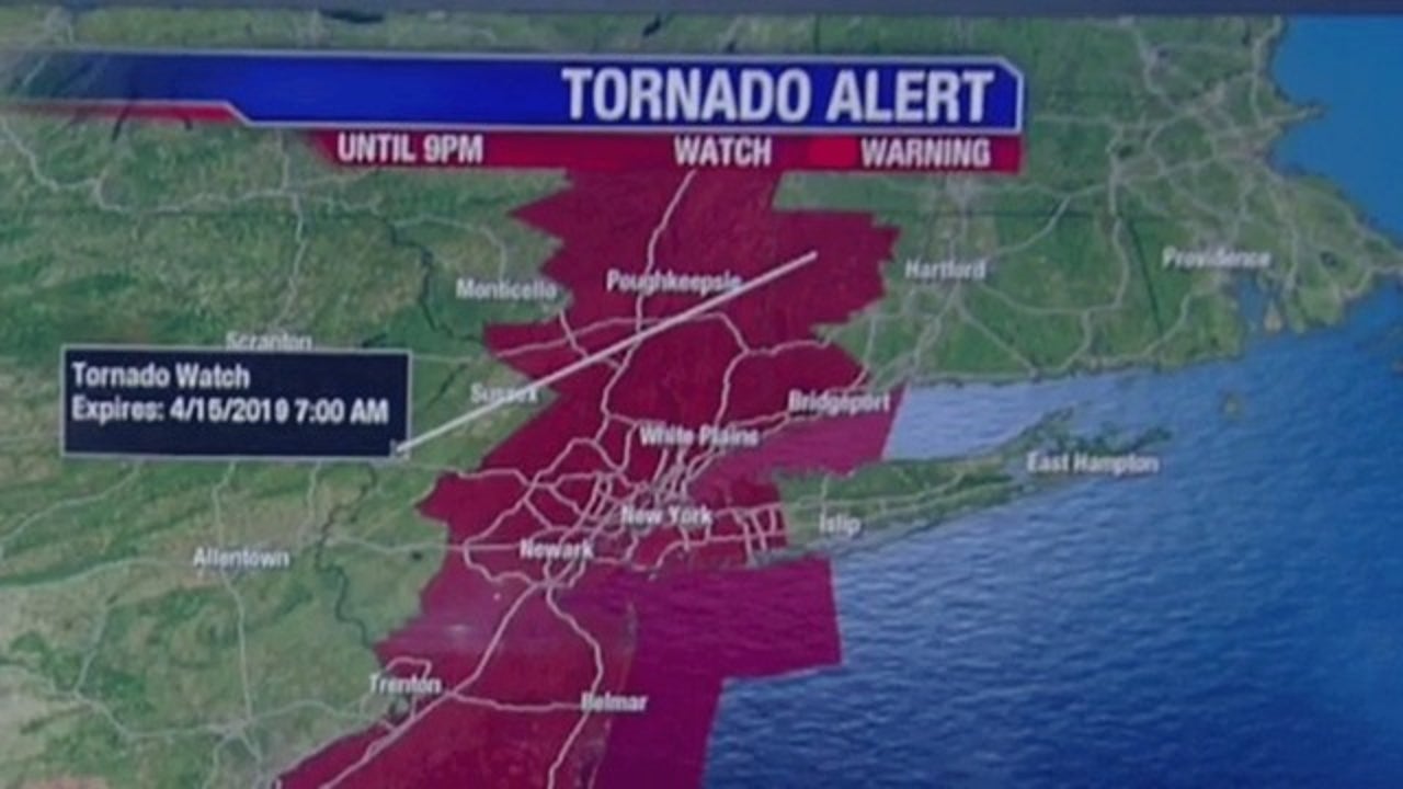 Tornado Watch Canceled Fox 5 New York
