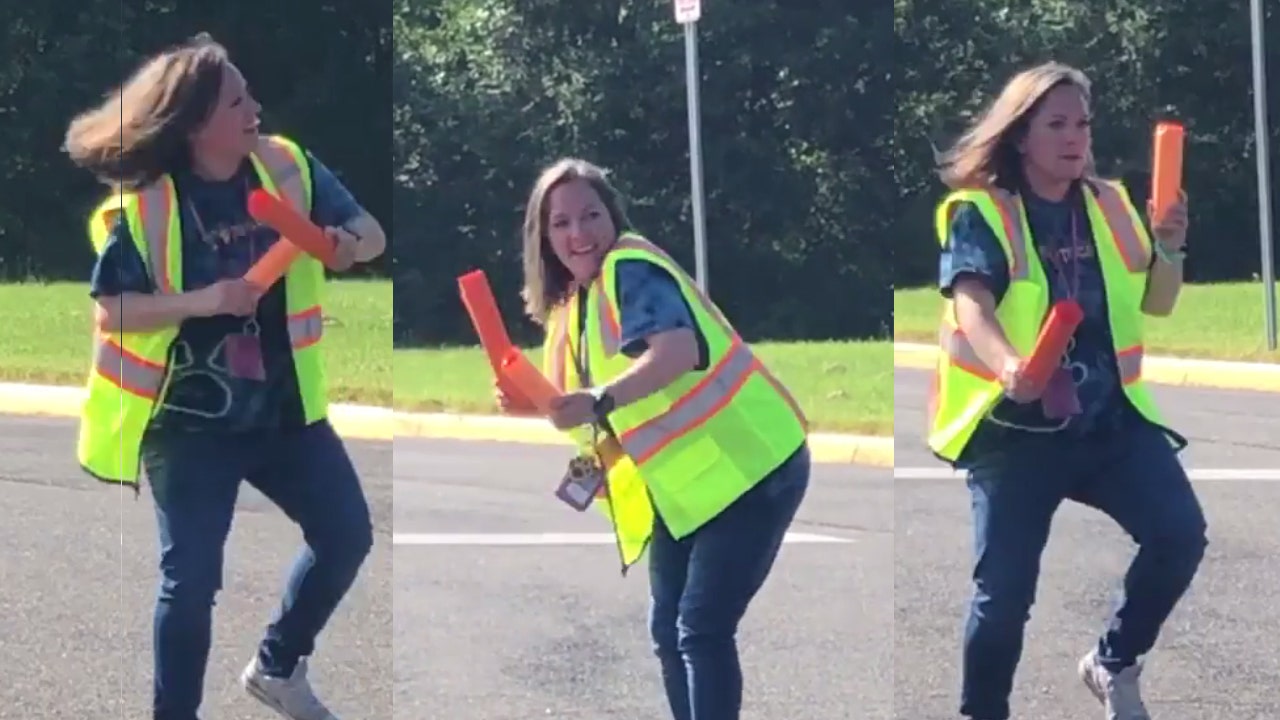 She's got moves: Virginia teacher is a cross guard dancing queen! | FOX ...