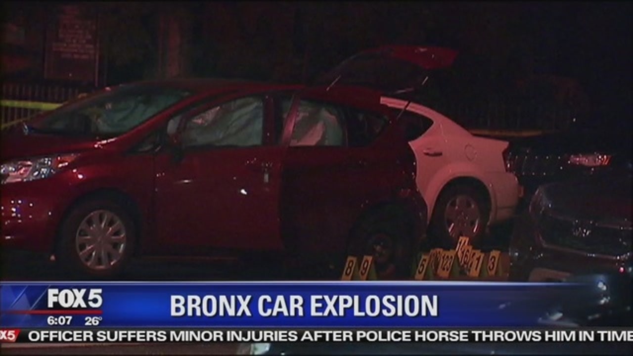 Aerosol can with detonator explodes under car in Bronx | FOX 5 New York