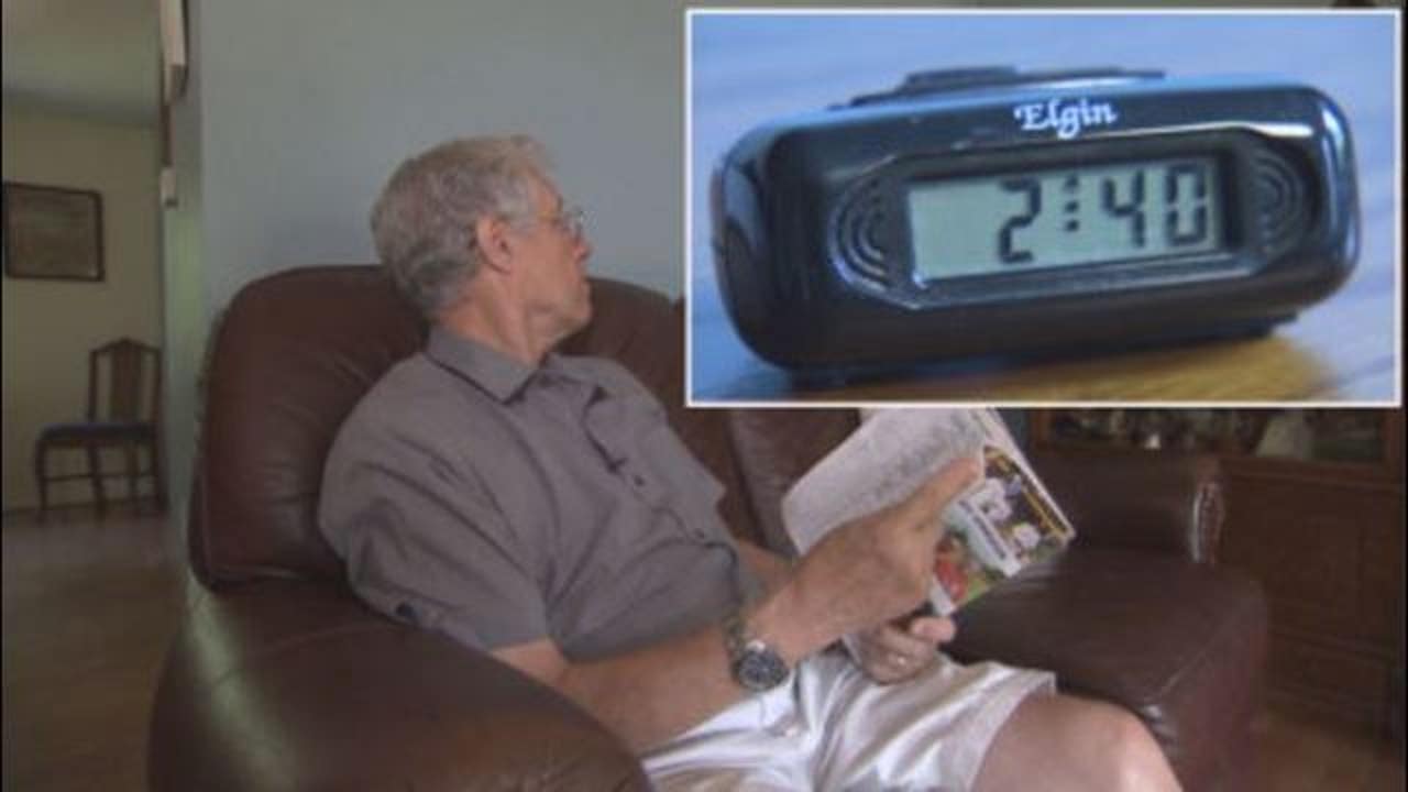 Alarm beeping clock finally removed from wall after 13 years