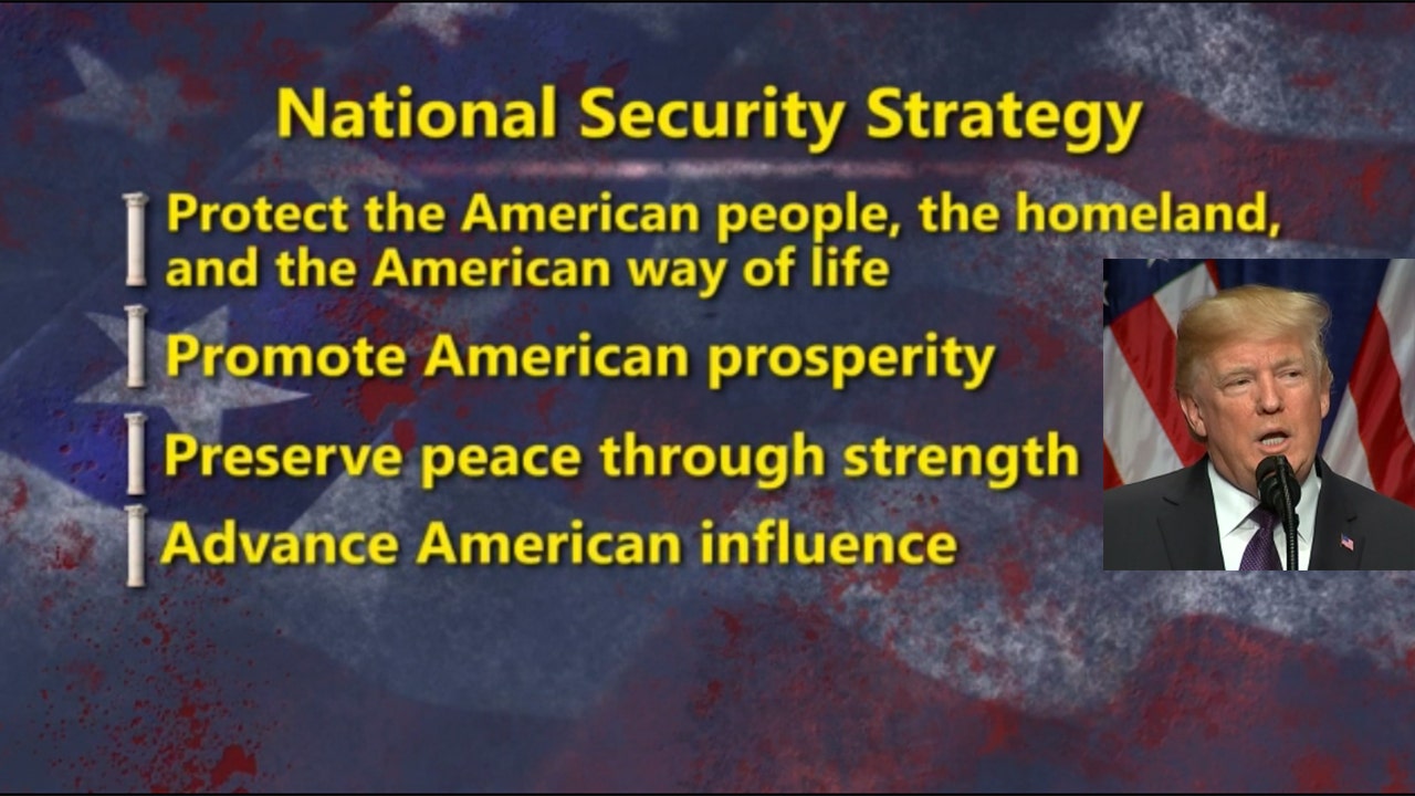 Trump outlines national security strategy of 'strength,' 'influence ...