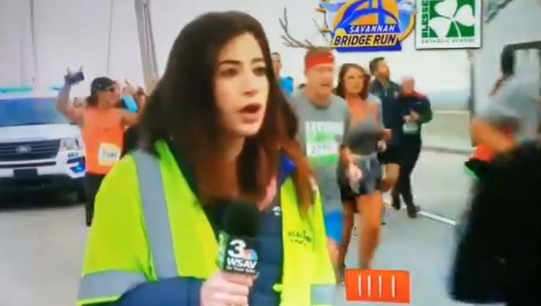 Reporter says she was groped by man on live TV | FOX 5 New York Reporter says she was groped by man on live TV | FOX 5 New York