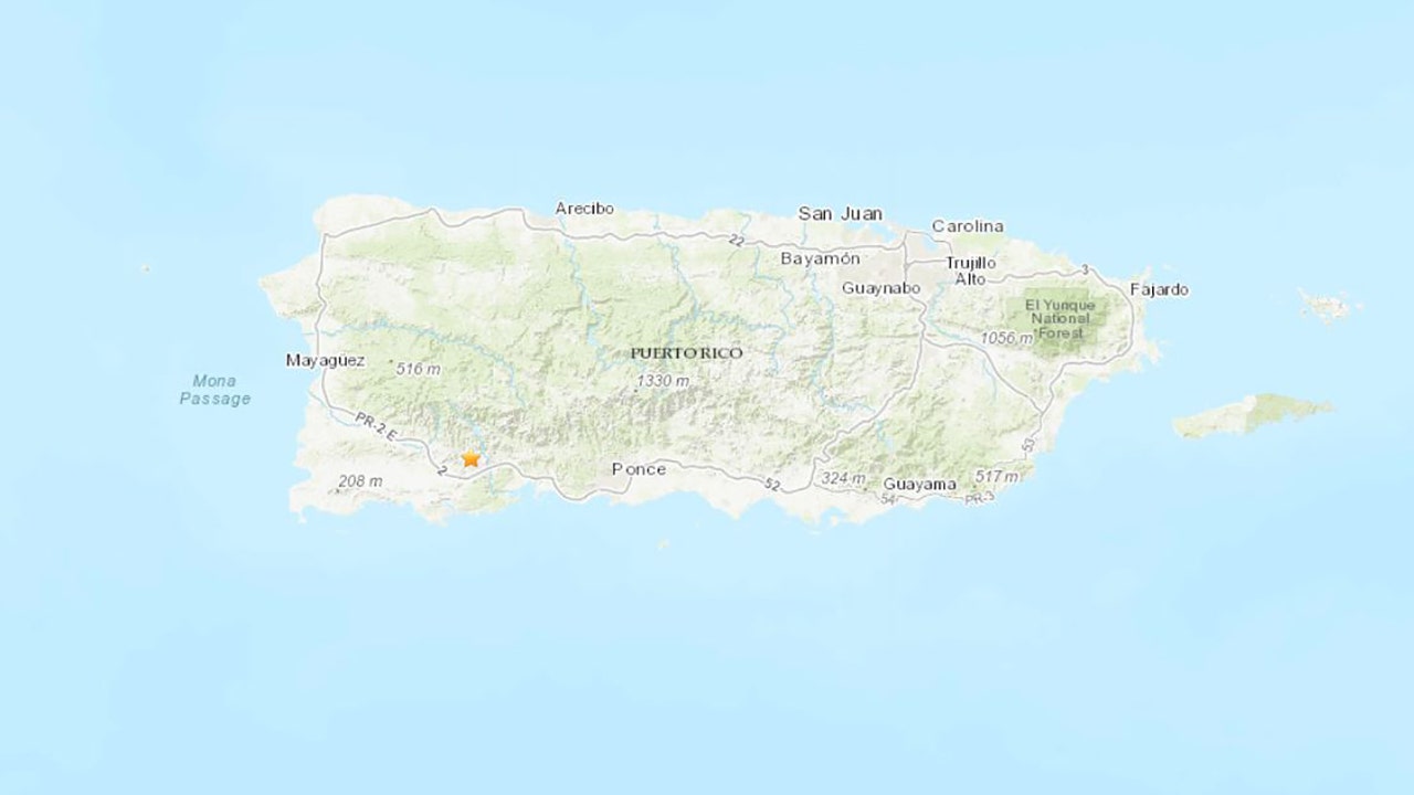 5.1 magnitude earthquake rattles Puerto Rico, USGS says 5.1 magnitude earthquake rattles Puerto Rico, USGS says